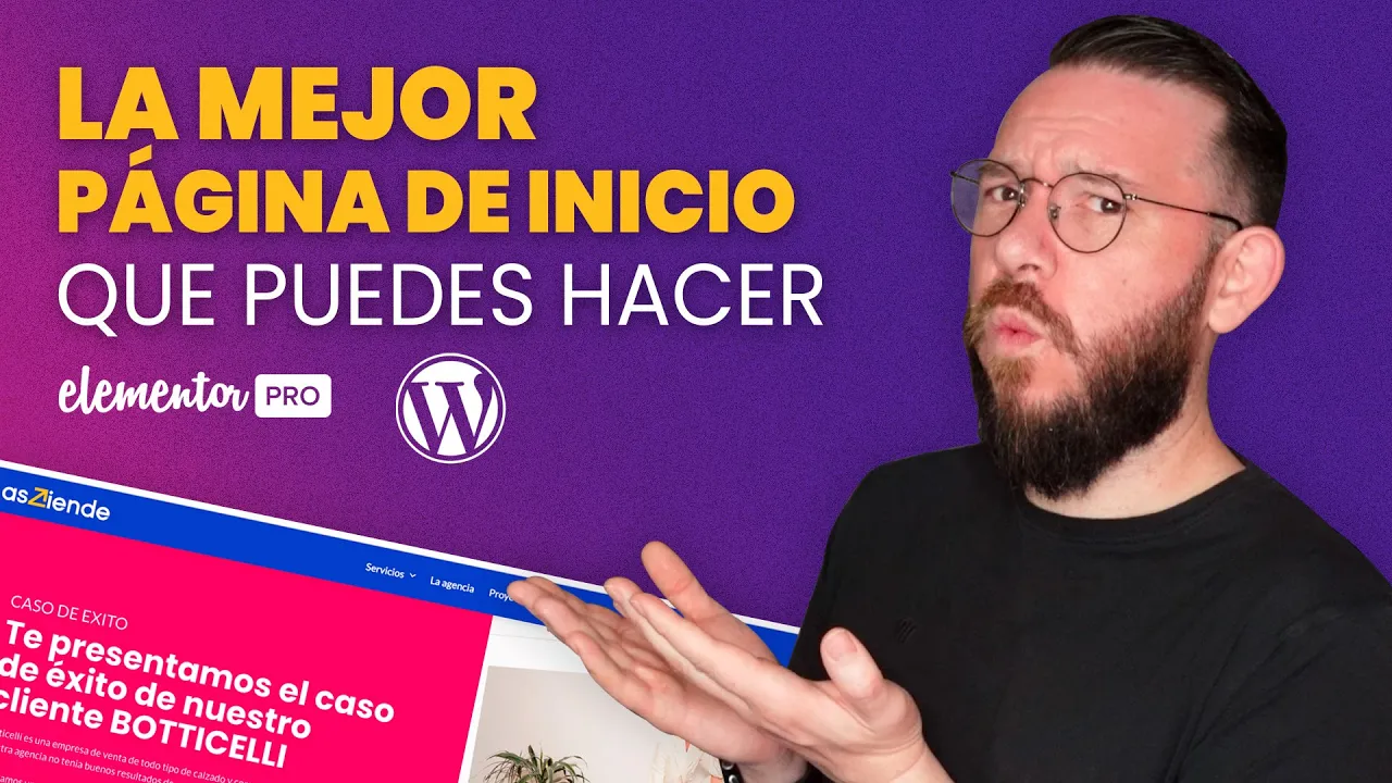 Cómo Crear Una Página De Inicio Impactante Para Tu Sitio De Wordpress ...
